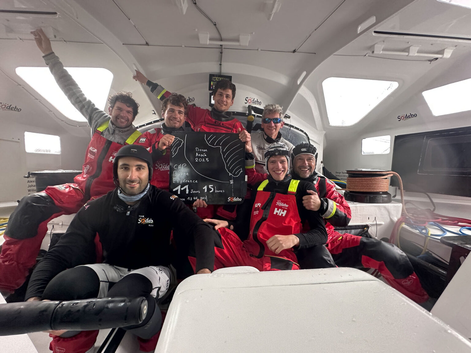 Records - Trophée Jules Verne 2024 - Sodebo Ultim 3 passe l’équateur ...